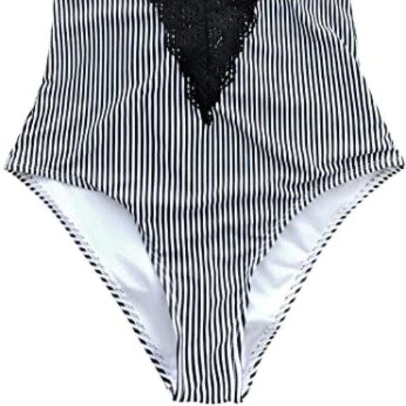 Cupshe | Swim | Cupshe Womens Ladies Vintage Lace Bathing Suit | Poshmark